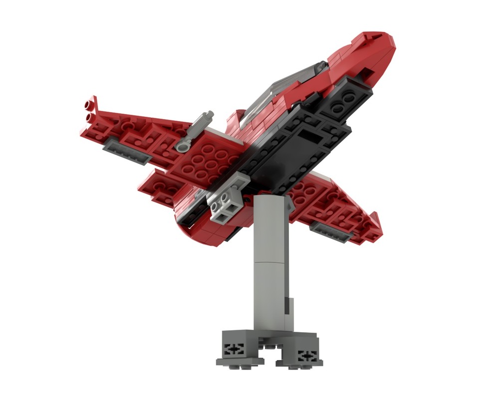 Lego Moc Small Jetplane By Tombert2 Rebrickable Build With Lego