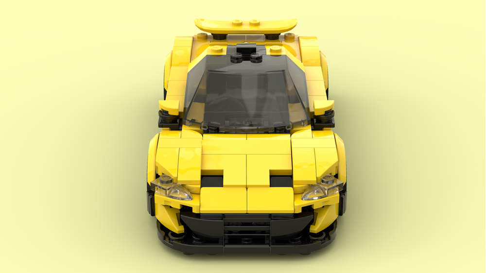 Lego Moc Mclaren P1 By Htbricks Rebrickable Build With Lego