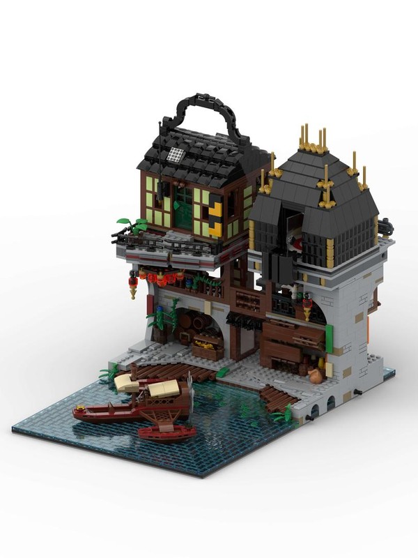 LEGO MOC Ninjago City MOC Building 02 by PhilippZimmermann ...