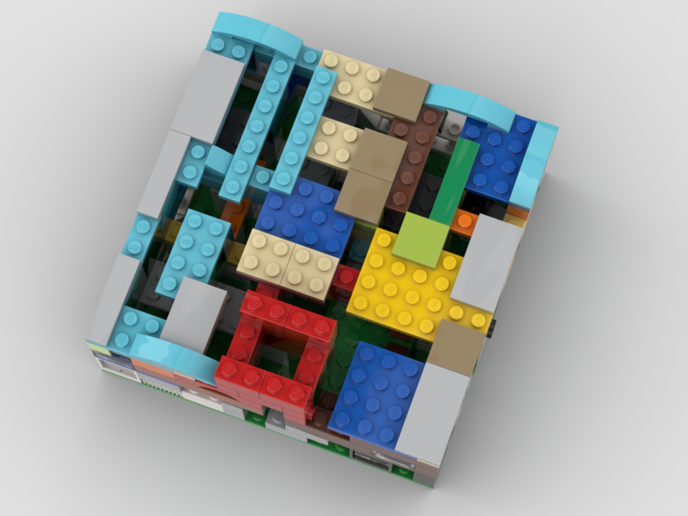 LEGO MOC Marble Maze 5x5x2 by tneller | Rebrickable - Build with LEGO
