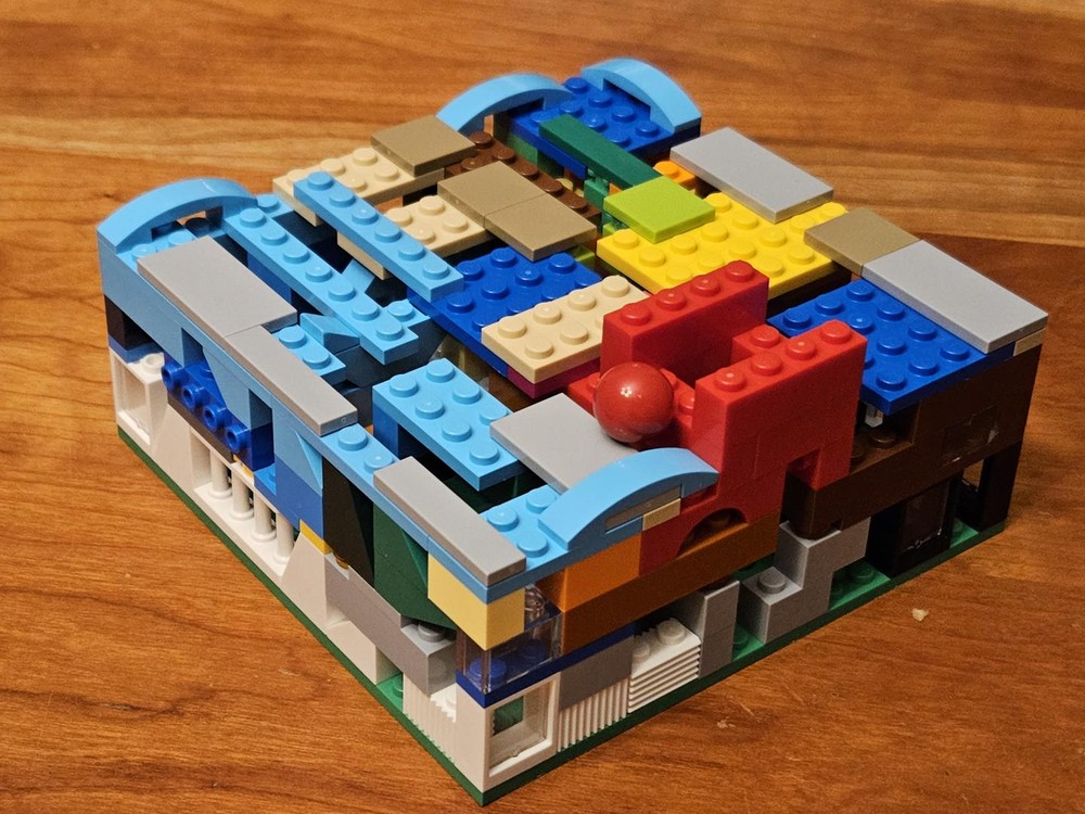 LEGO MOC Marble Maze 5x5x2 by tneller | Rebrickable - Build with LEGO