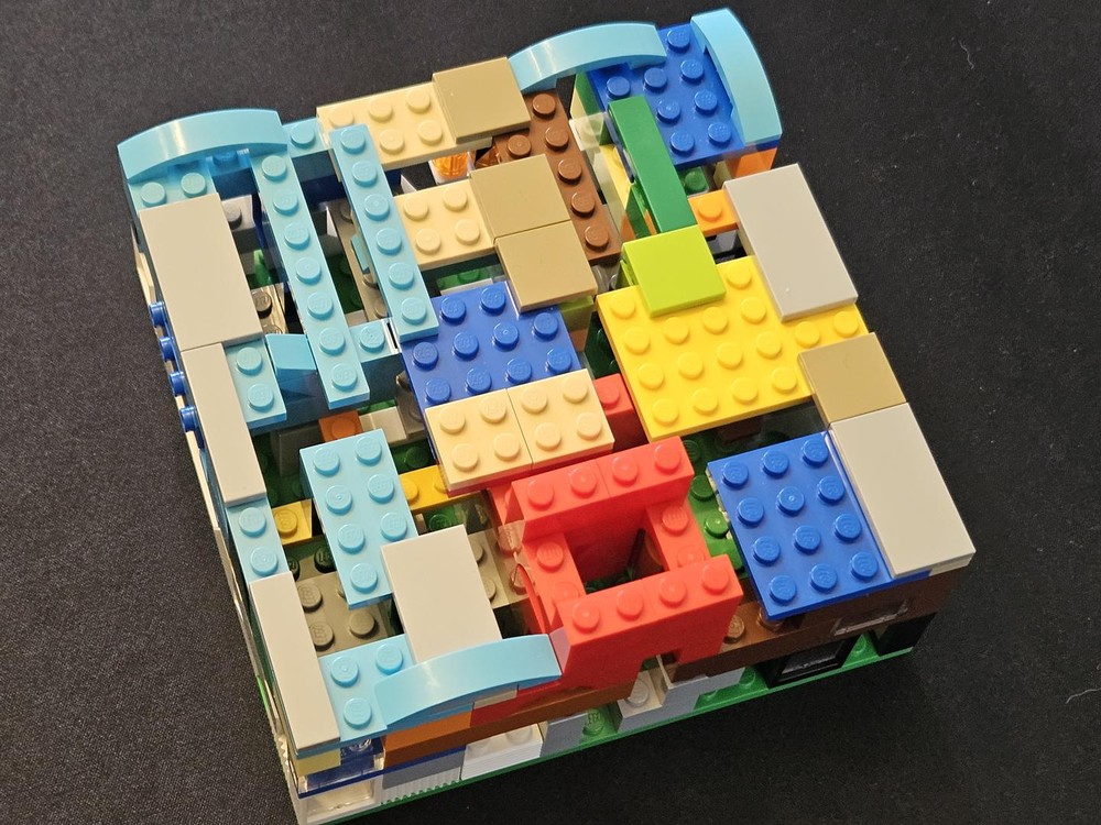 LEGO MOC Marble Maze 5x5x2 by tneller | Rebrickable - Build with LEGO