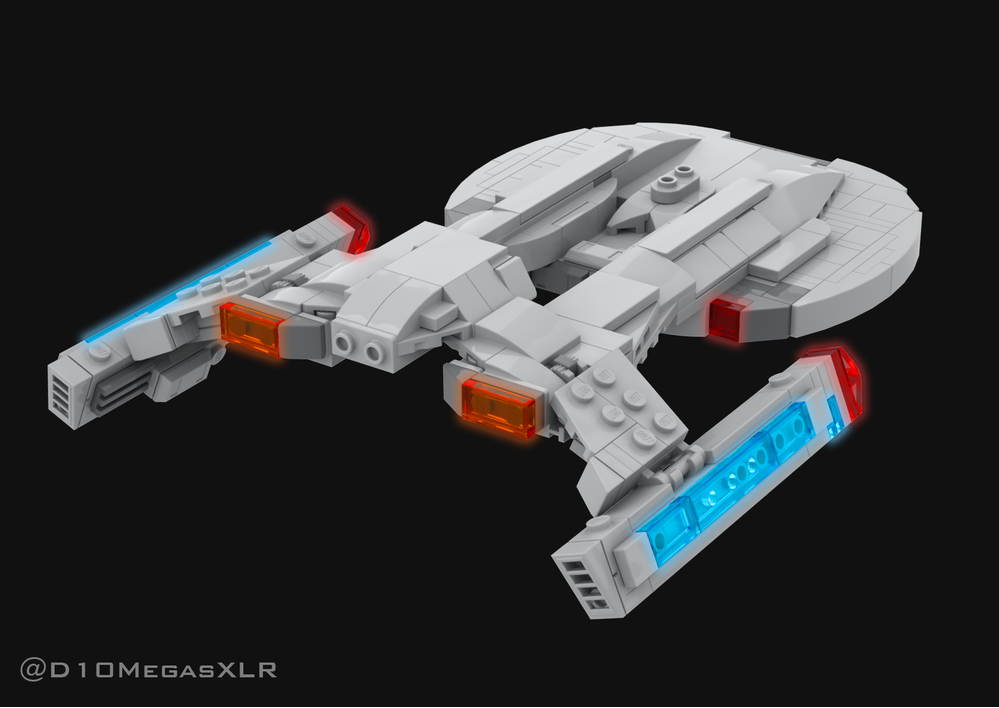 LEGO MOC Akira Class by D10MegasXLR | Rebrickable - Build with LEGO