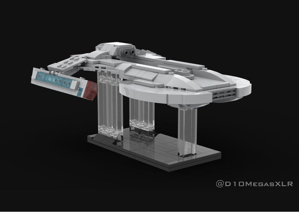 LEGO MOC-167847 Akira Class by D10MegasXLR | Rebrickable - Build with LEGO