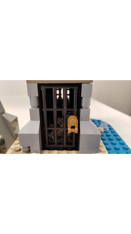LEGO MOC Black Falcons' Island Prison by qbcrunch | Rebrickable - Build ...