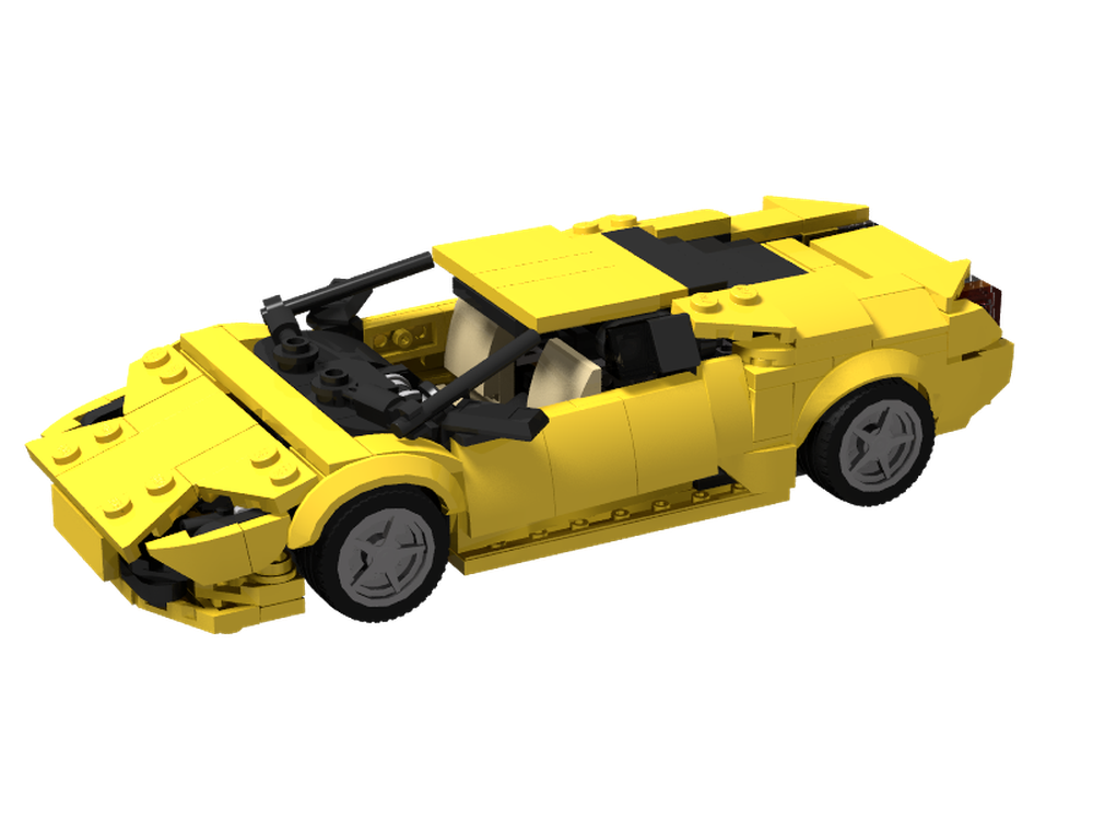 LEGO MOC-167850 Lamborghini Murcielago/ Murcielago SV by oxiebricks ...