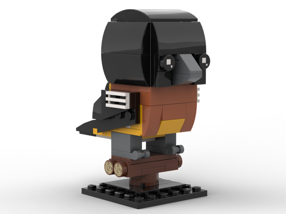 LEGO MOC-167852 Black Headed Grosbeak (Male): Birdheadz by ...