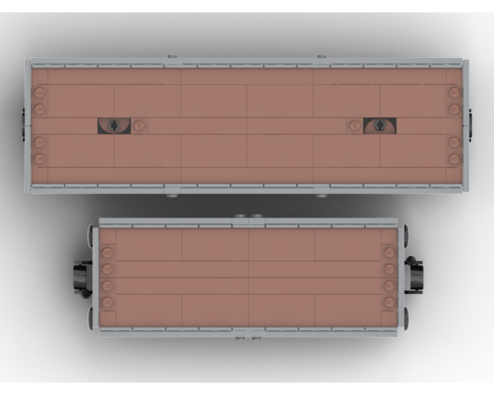 LEGO MOC Two Simple Flatbed designs (Rolling Stock) by AmacDonald43 ...