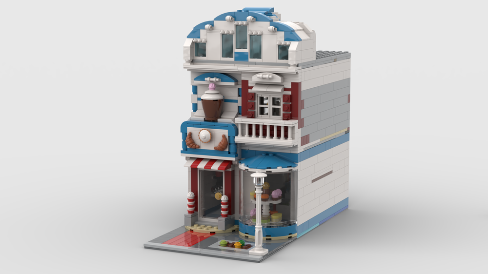 LEGO MOC Rebricked - Candy Shop Mini-Modularbuilding by fuganater ...