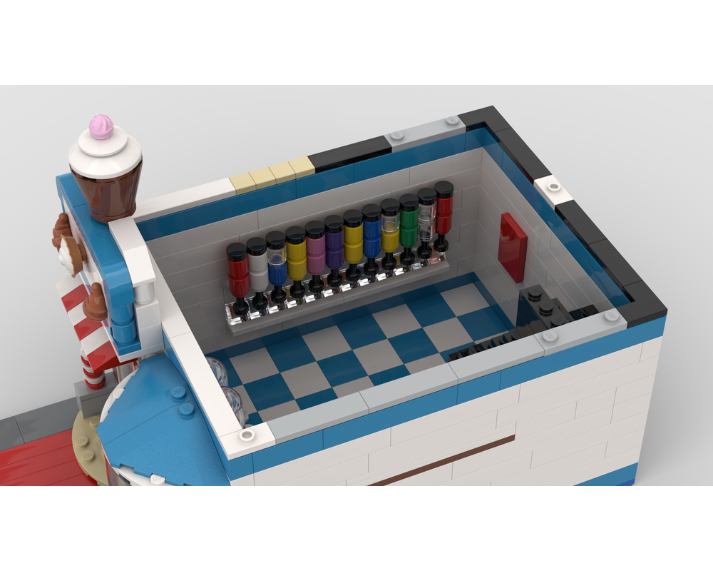 LEGO MOC Rebricked - Candy Shop Mini-Modularbuilding by fuganater ...