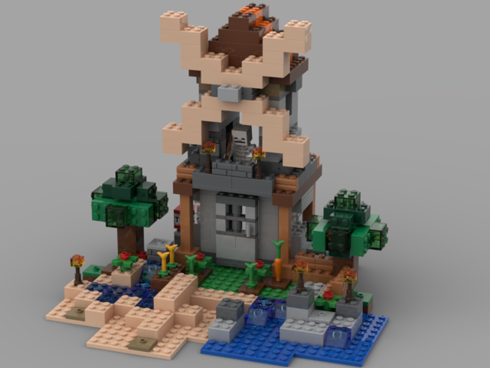 LEGO MOC Minecraft Windmill Idea by SirMiguelacho | Rebrickable - Build ...