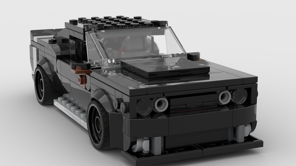 LEGO MOC-167891 Challenge Ghost Lego Dom's Charger Alt Build by ...