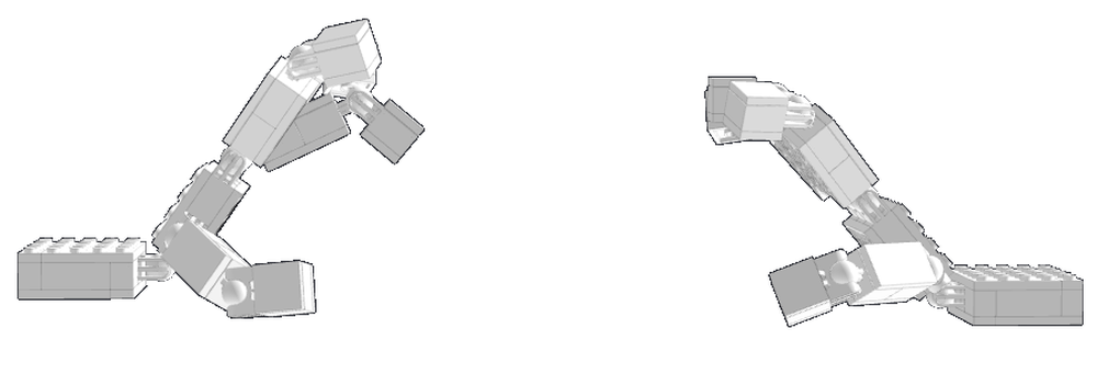 LEGO MOC Master Hand & Crazy Hand by dannoble1592 | Rebrickable - Build ...