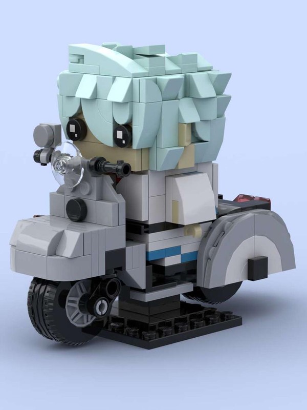 LEGO MOC Gintama Brickheadz support version by Houdai_Bricks ...