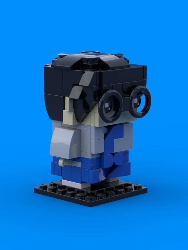 LEGO MOC Shinpachi Shimura Brickheadz by Houdai_Bricks | Rebrickable ...