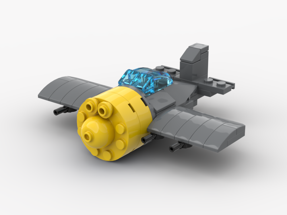 LEGO MOC Chibi-type Focke Wulf Fw 190 by NinjaGamer_5 | Rebrickable ...