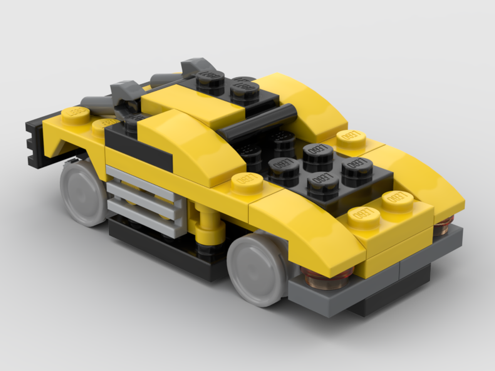 LEGO MOC 31041 Ferrari Testarossa by NJDesign | Rebrickable - Build ...