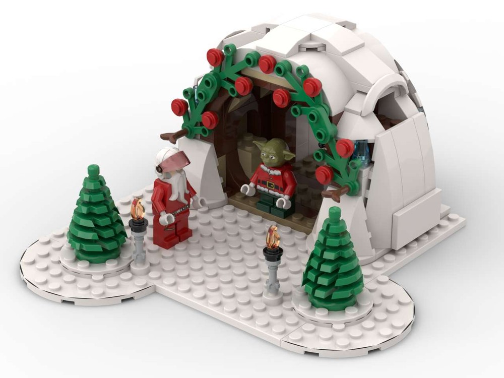 LEGO MOC Yoda's Igloo by Doudoubricks | Rebrickable - Build with LEGO
