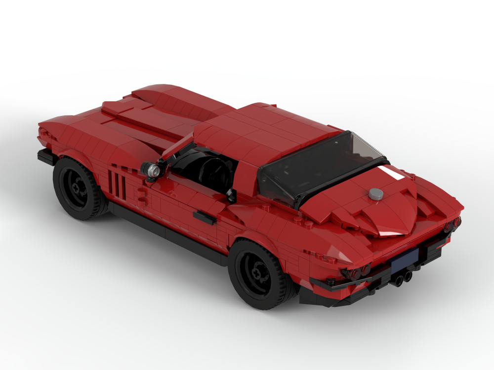 LEGO MOC Corvette C2 WB FF8 by Linse | Rebrickable - Build with LEGO