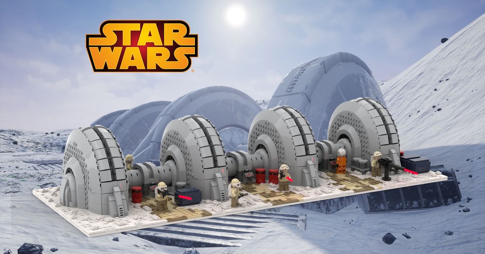 LEGO MOC SW Episode 5 Battle on Hoth Shield Generators by ...