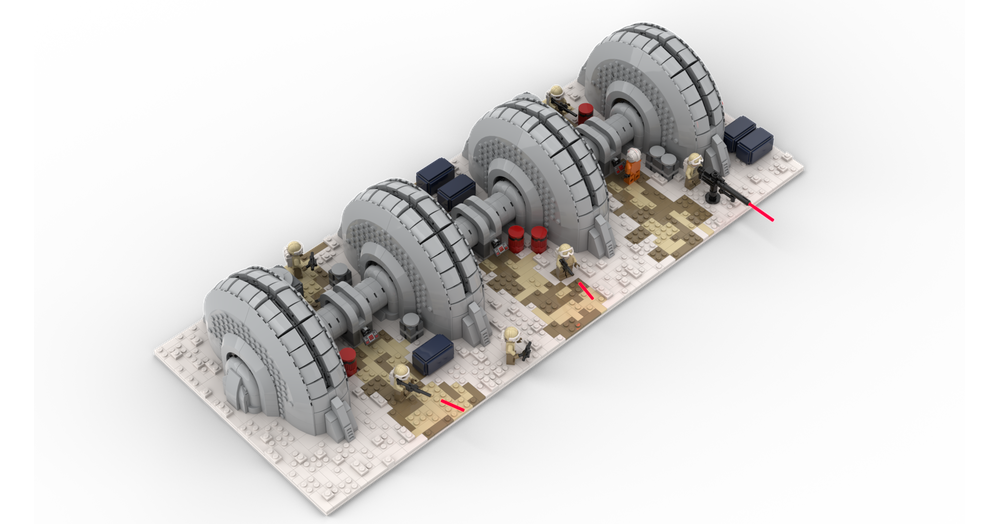Lego Moc Sw Episode 5 Battle On Hoth Shield Generators By