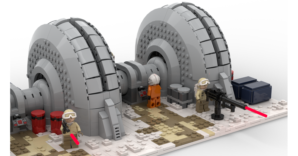 Lego Moc Sw Episode 5 Battle On Hoth Shield Generators By