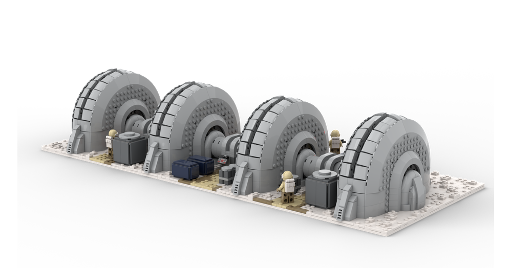 Lego Moc Sw Episode 5 Battle On Hoth Shield Generators By