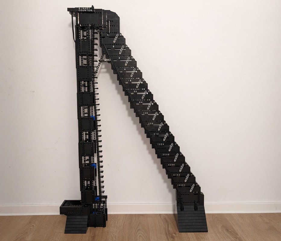 LEGO MOC GBC Binary Counter by steinepony | Rebrickable - Build with LEGO