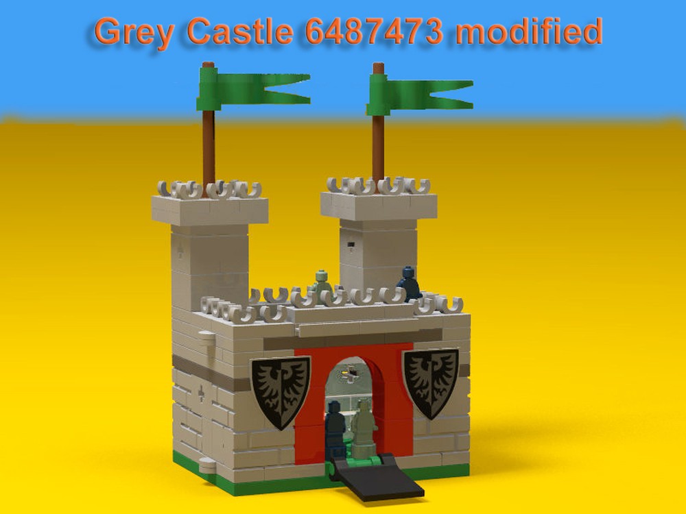 LEGO MOC Grey Castle 6487473 Modification by altester | Rebrickable ...