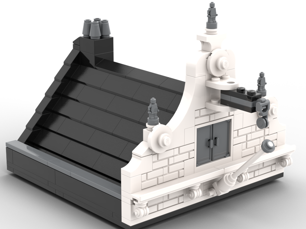 Lego Moc Modular Canal House By Ispaapen Rebrickable Build With Lego
