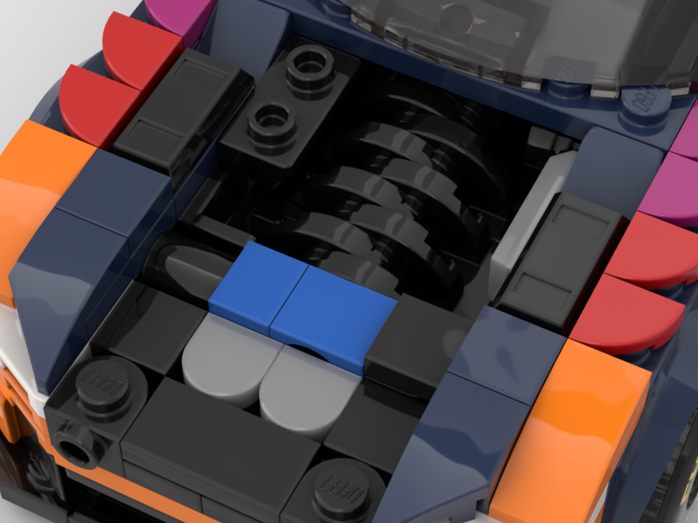 LEGO MOC-167963 2023 Ford Mustang S650 GT3 by KineticKit | Rebrickable ...