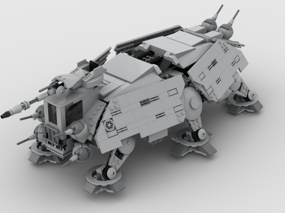 LEGO MOC Imperial AT-TE by Fabian2 | Rebrickable - Build with LEGO