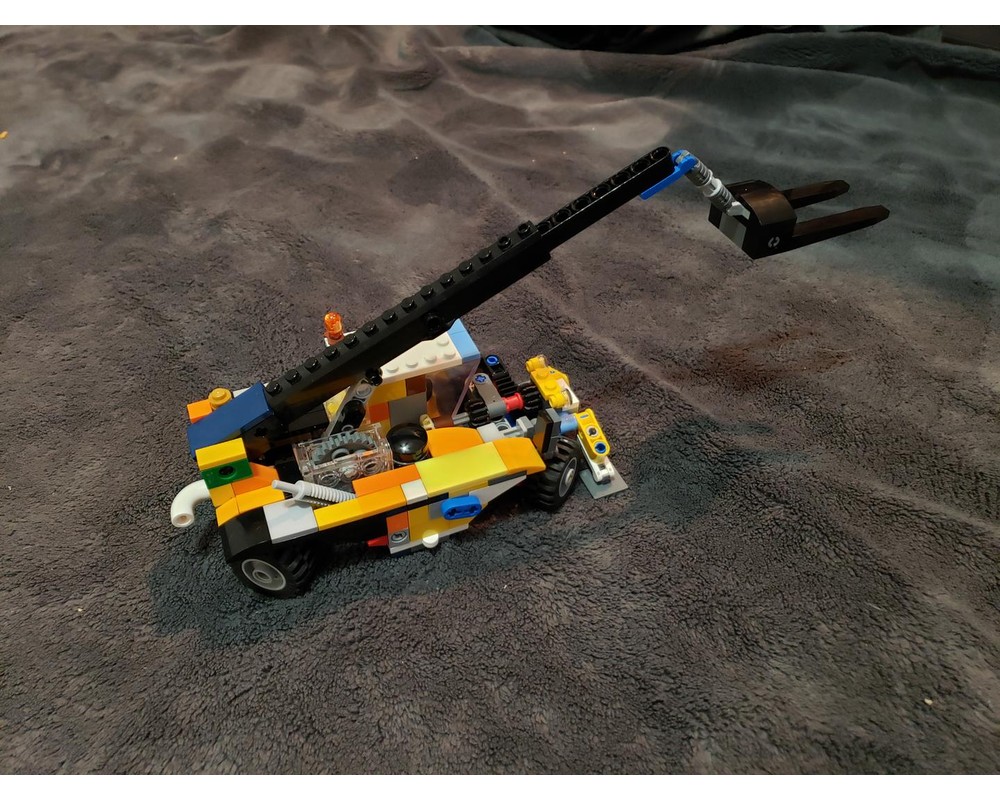 LEGO MOC Telehandler by LegoForBlockheads | Rebrickable - Build with LEGO