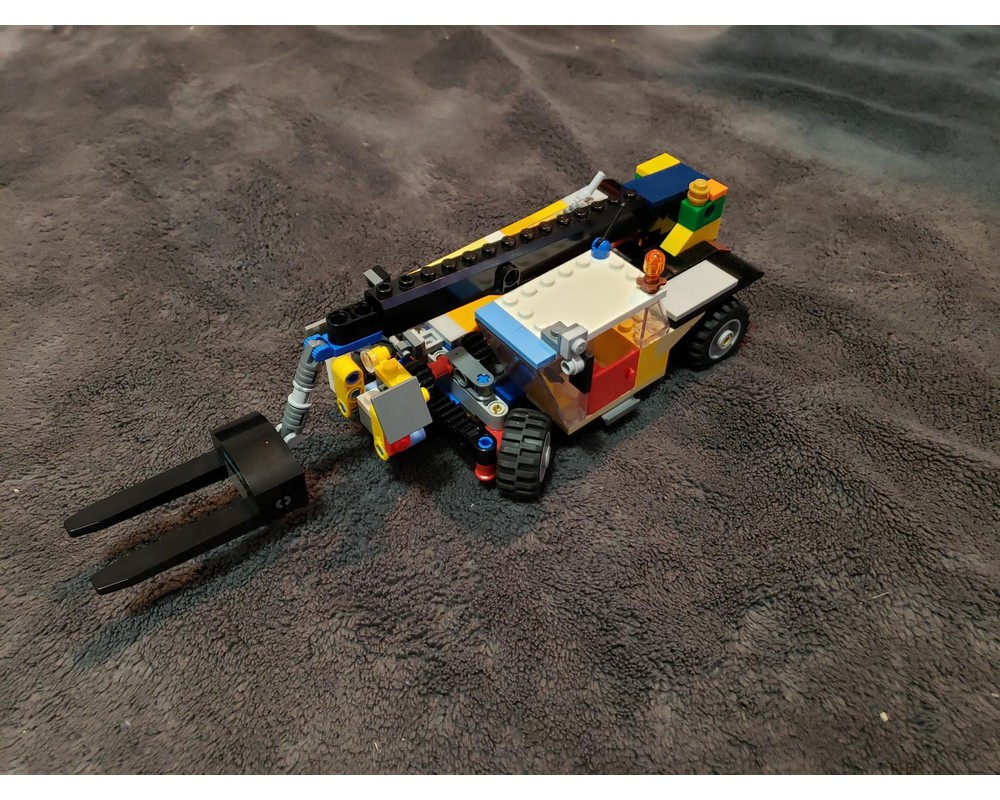 LEGO MOC Telehandler by LegoForBlockheads | Rebrickable - Build with LEGO