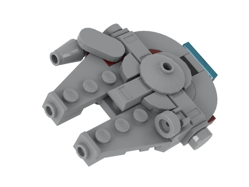 LEGO MOC Micro Millenium Falcon by Goobladoosh | Rebrickable - Build ...