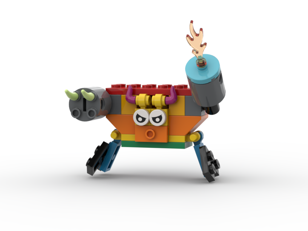 LEGO MOC Bull Demon King by EVA001 | Rebrickable - Build with LEGO