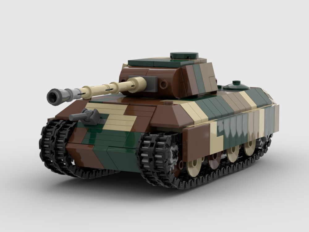 LEGO MOC PzKpfw V Panther camouflage by Leopard_brick | Rebrickable ...