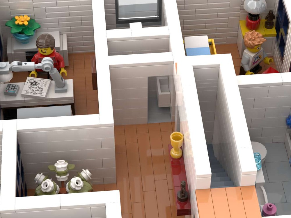 Lego Moc Sustainable Villa By Ubertoyseu Rebrickable Build With Lego