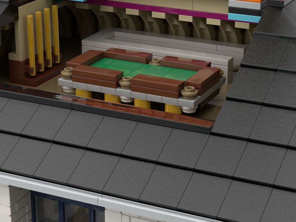 Lego Moc Sustainable Villa By Ubertoyseu Rebrickable Build With Lego