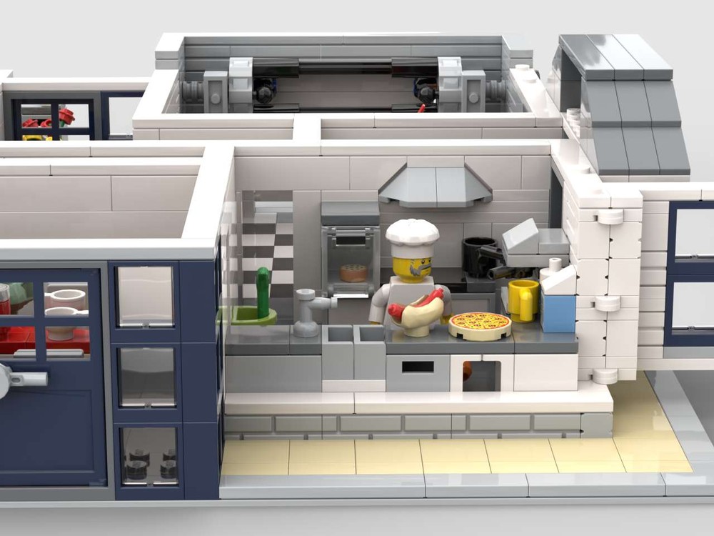 Lego Moc Sustainable Villa By Ubertoyseu Rebrickable Build With Lego