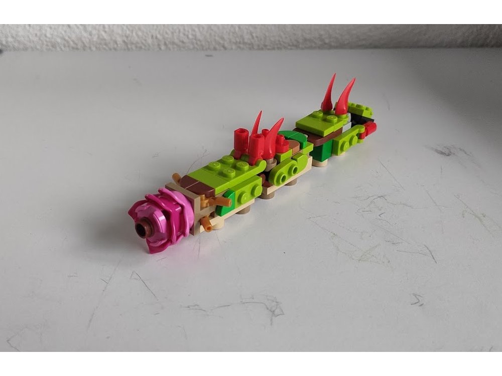 LEGO MOC The Insect Collection++: Blue Morpho Caterpillar by the ...