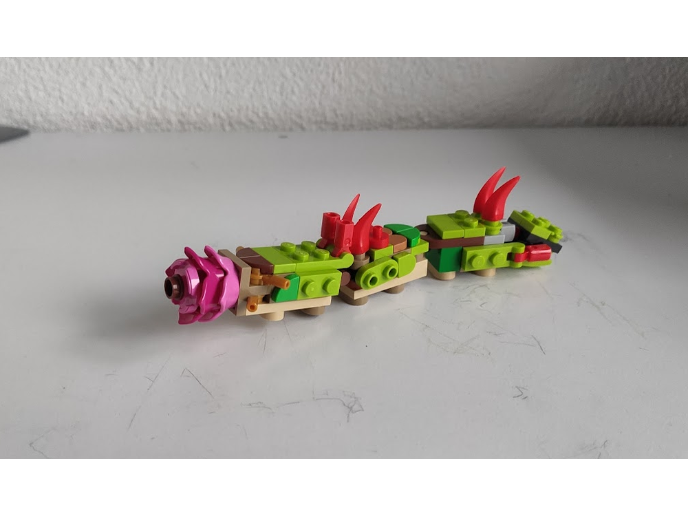 LEGO MOC The Insect Collection++: Blue Morpho Caterpillar by the ...
