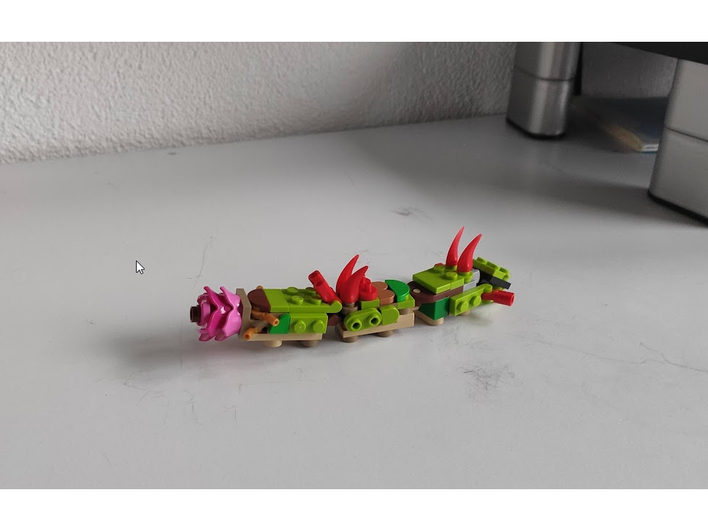 LEGO MOC The Insect Collection++: Blue Morpho Caterpillar by the ...