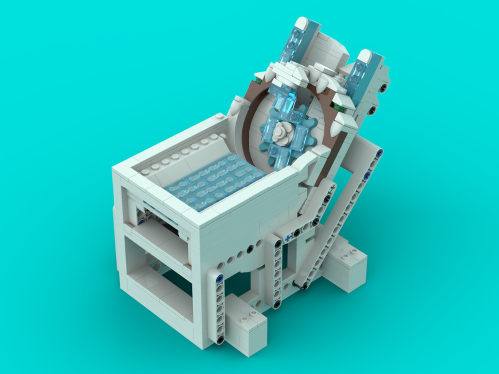 Lego Moc Gbc Module Cold Clockworks By Randombrick23 Rebrickable