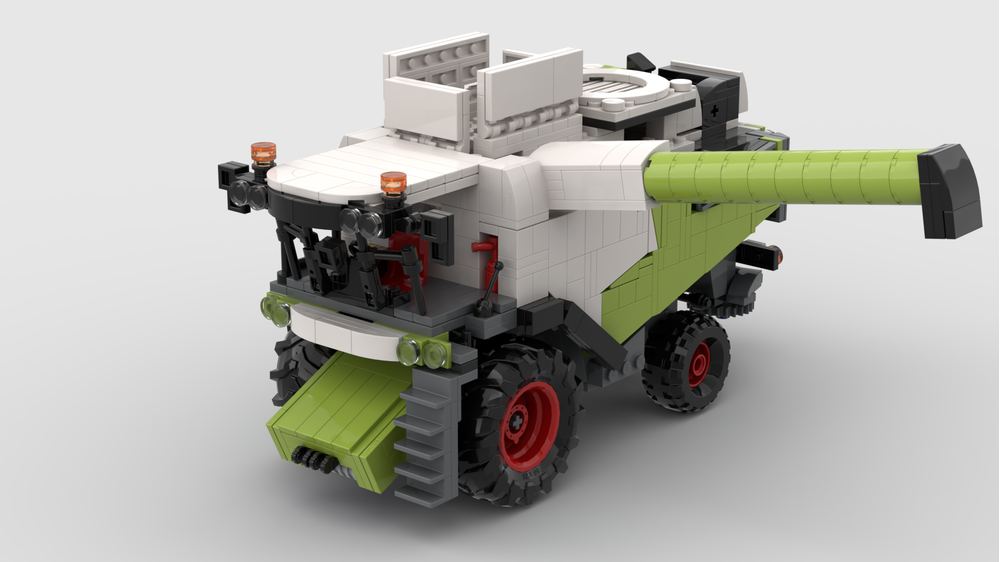 Lego Moc Claas Lexion 8900 5300 By Richicapitan007 Rebrickable