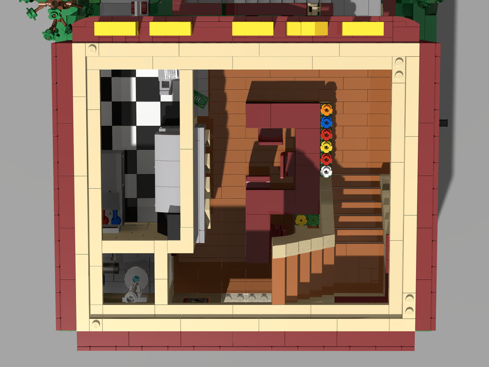 LEGO MOC French tacos shop (V2) by Brick MOC conception | Rebrickable ...
