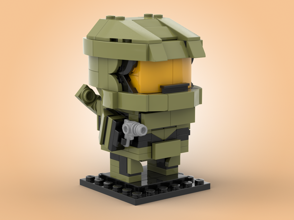 Lego Moc Master Chief Warthog By Abracadabrick Rebrickable Build