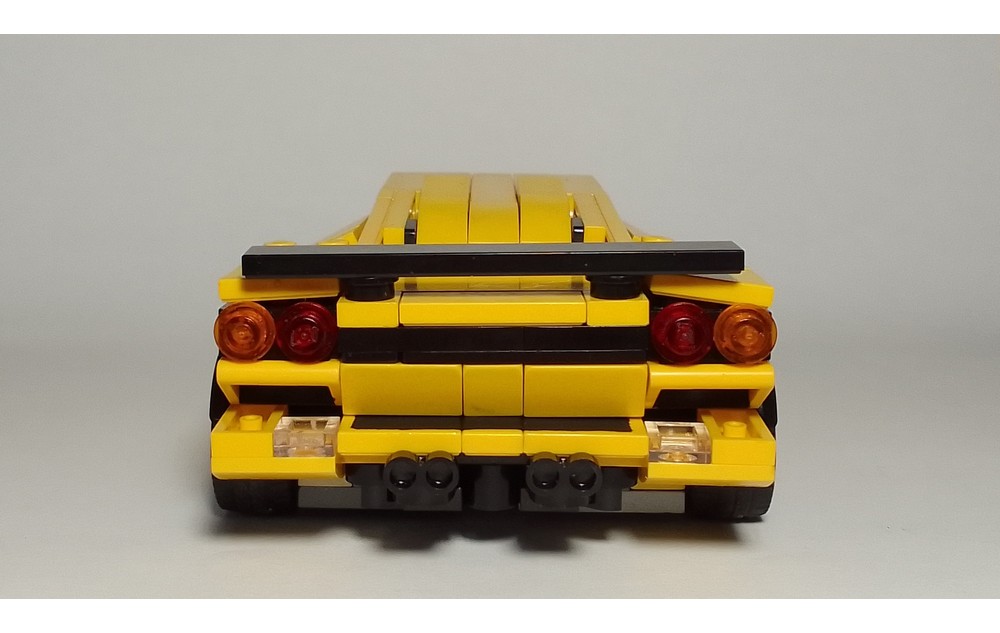 Lego Moc Lamborghini Diablo Sv By Legofan07 Rebrickable Build With Lego