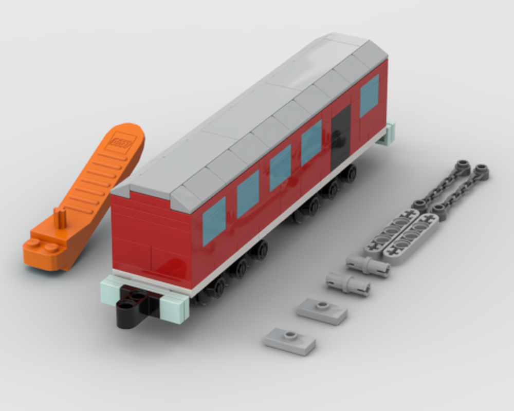 LEGO MOC Epic Minigames locomotive's coach by TerminatorFan1984 ...