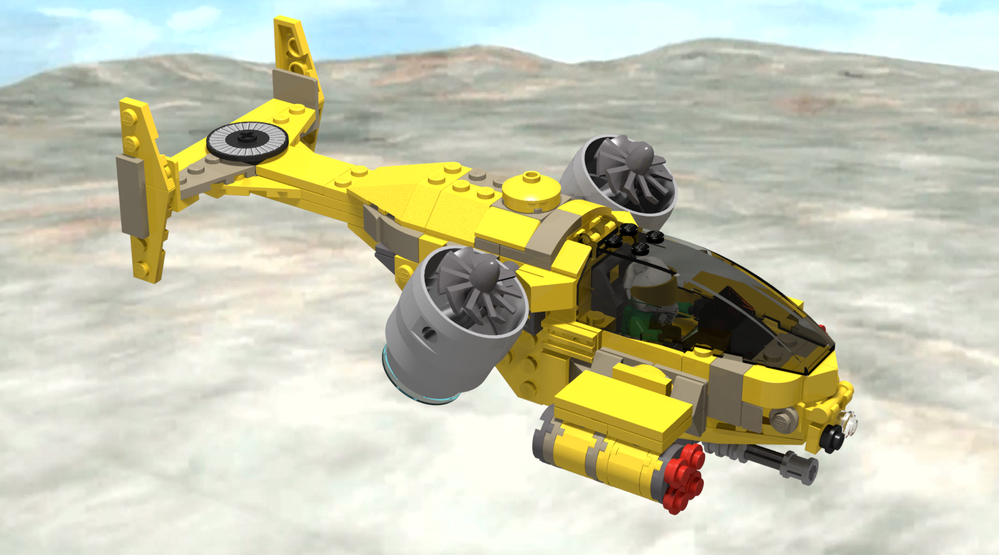 LEGO MOC GDI ORCA Assault Craft (Command & Conquer, 1st Tiberium War ...